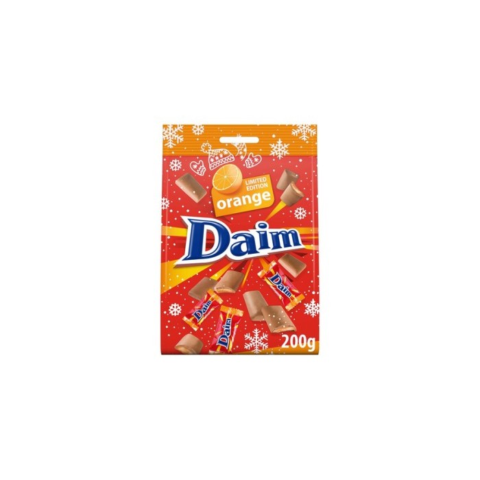 Jual DAIM Minis Orange Limited Edition 200gram isi 26pcs asal Eropa ...