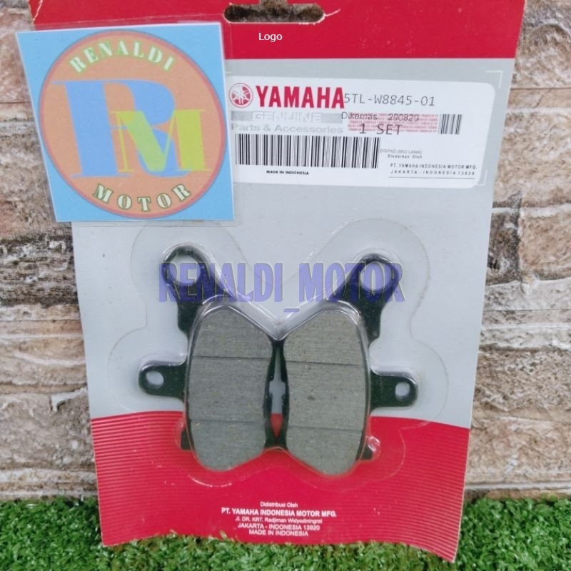 Jual ORIGINAL YGP Kampas Rem Dispad Diskpad Depan Motor Yamaha Mio Sporty Mio Karbu Old Lama ...