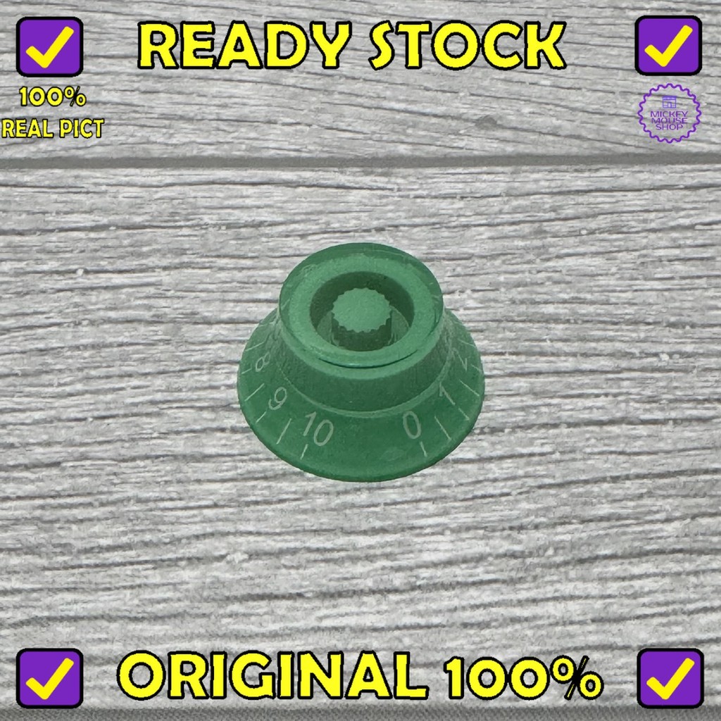 Jual MAXCHEER MU0744 Electric Guitar Knob Top Hat Speed Control Plastic ...