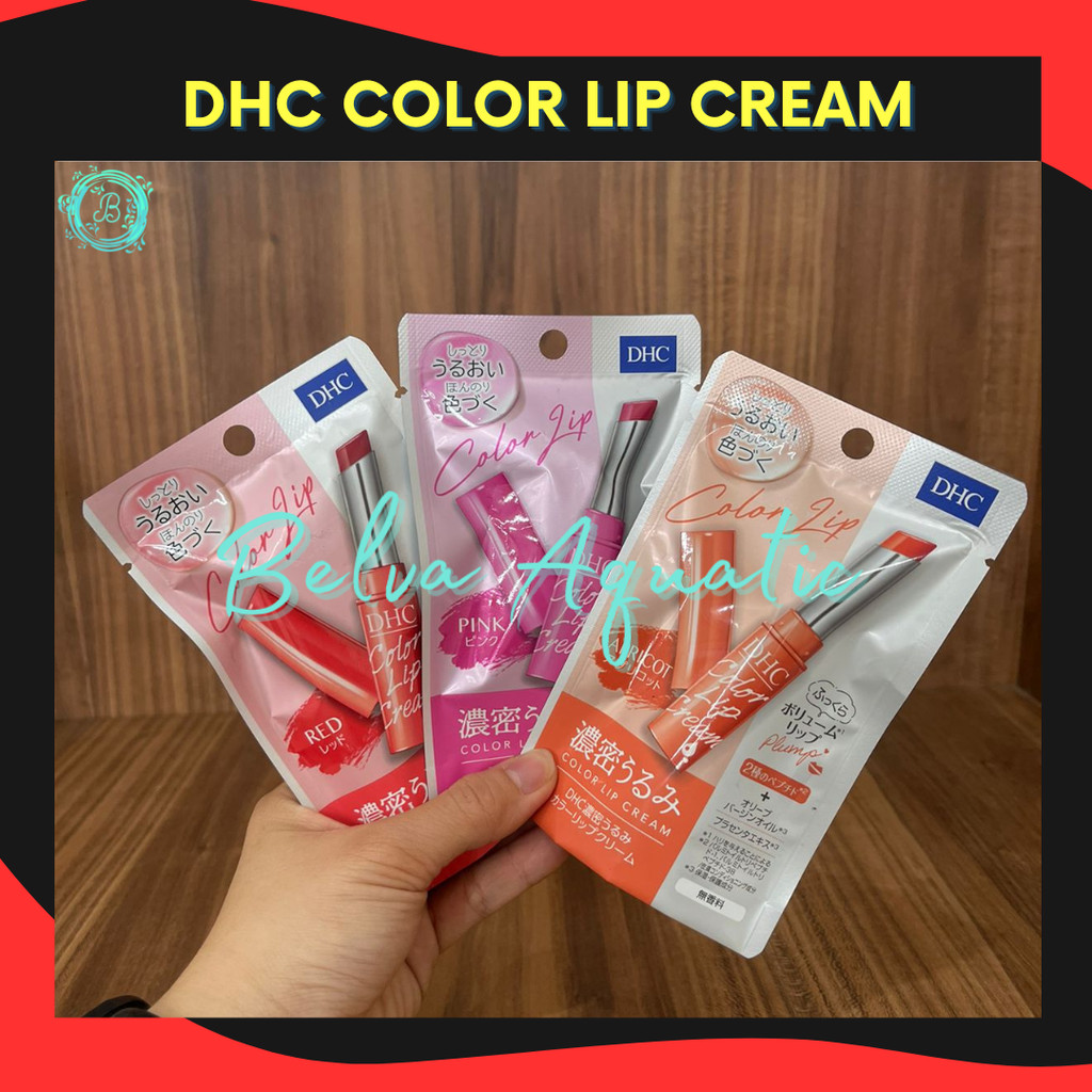 Jual DHC Color Lip Cream Ori Made in Japan | Shopee Indonesia