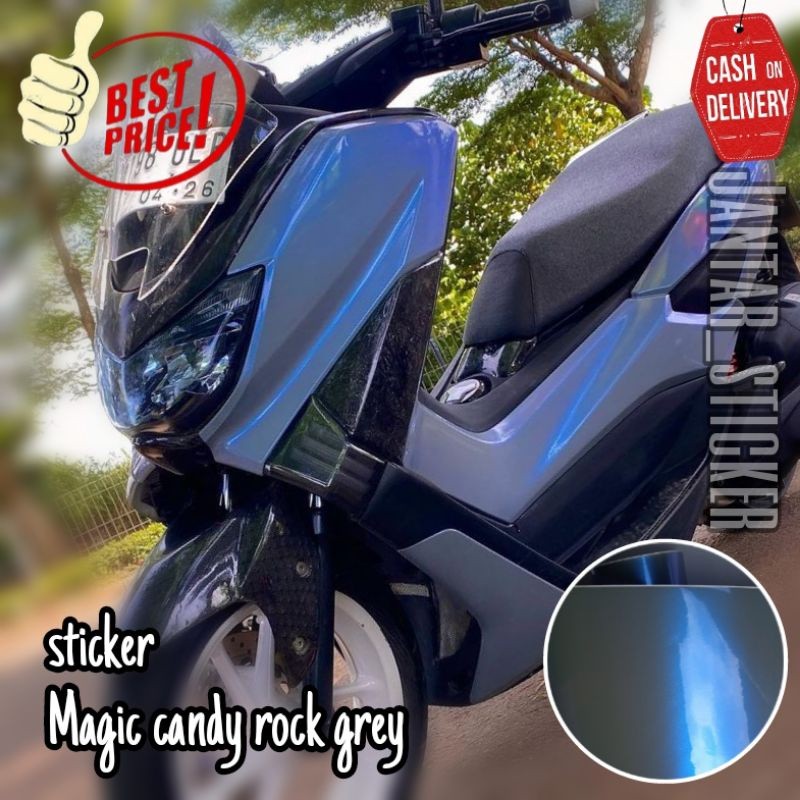 Jual Stiker motor magic candy abu lembayung biru skotlet motor abu ...