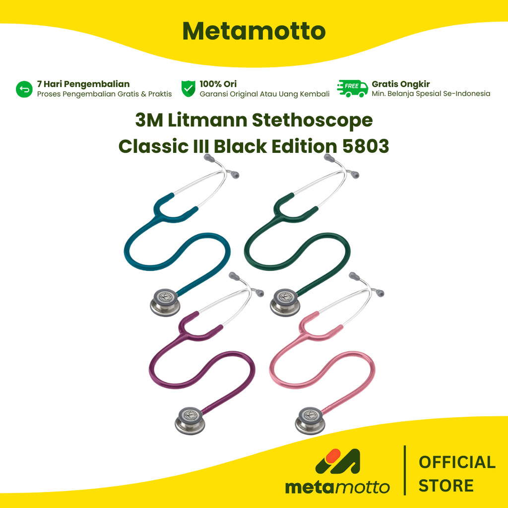 Jual 3M Litmann Stethoscope Classic III / Stetoskop - Metamotto ...