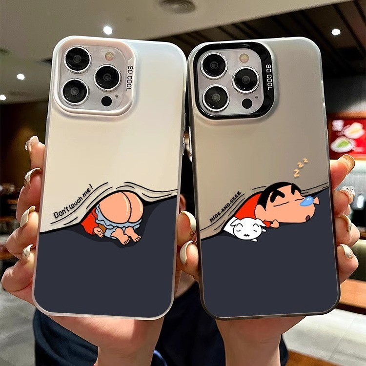 Jual Shin Chan case iPhone seri Kompatibel untuk iPhone 11 12 13 14 15 ...