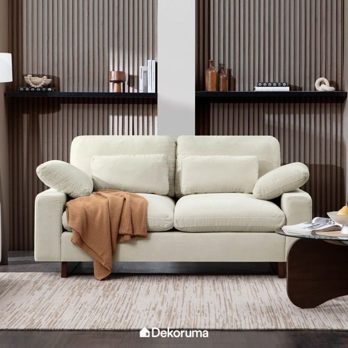 Jual Dekoruma UMARU Sofa 2 Seater / Sofa 2 Dudukan / Sofa Ruang Tamu ...