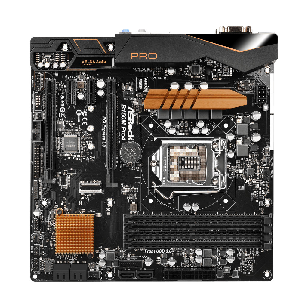 Jual ﻿ ASRock B150M PRO4 Motherboard LGA 1151 Intel B150 support i5-6500 6600 6100 7600 7300 ...