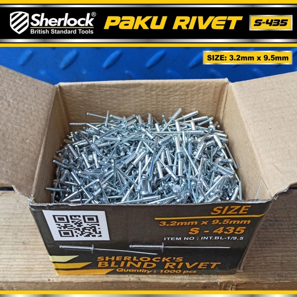 Jual Sharelock Paku Rivet/Paku Keling | Shopee Indonesia