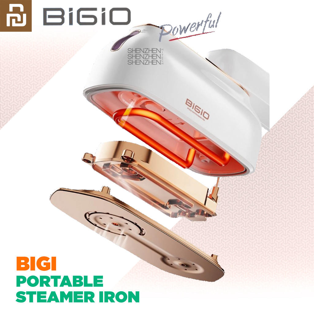 Jual YOUPIN Steam Iron Strika uap portable | Shopee Indonesia