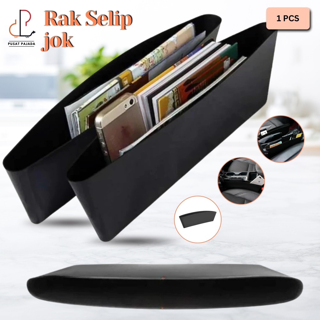 Jual Rak Selip Mobil / Car Seat Organizer Storage Samping Jok pocket ...