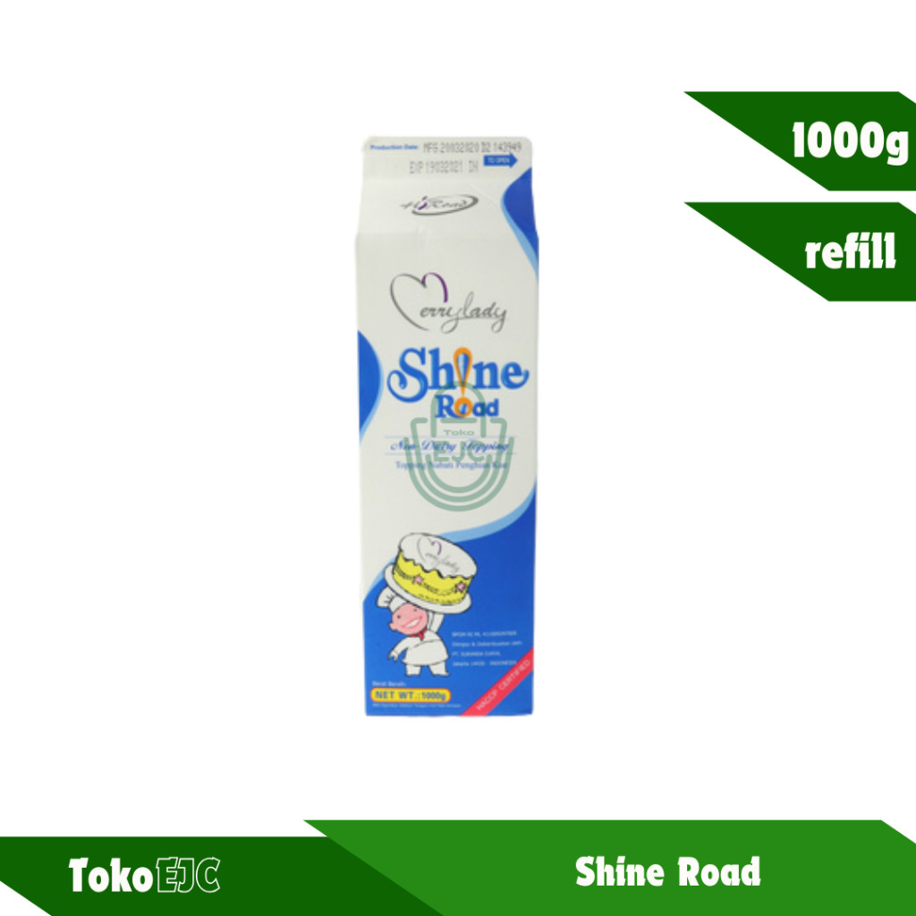 Jual Shine Road Non Dairy whiping cream cair 1kg | Shopee Indonesia
