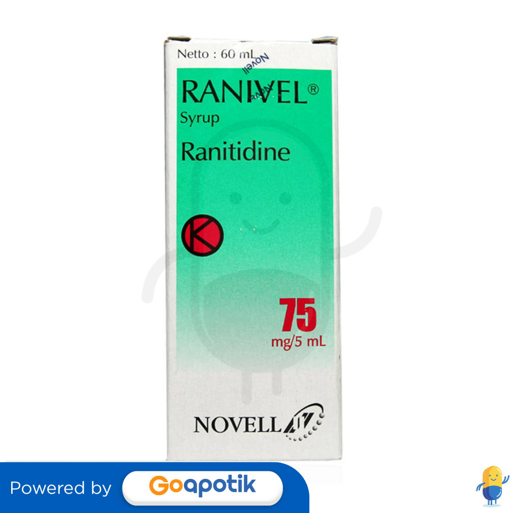 Jual Ranivel Syrup 60 Ml Botol | Shopee Indonesia