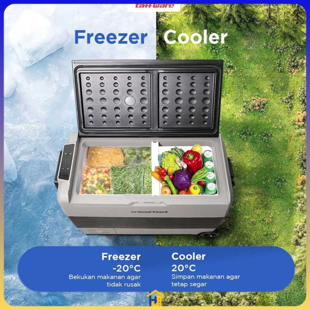Jual Taffware Kulkas Mobil Portable Car Mini Fridge Freezer 50L - T50 ...