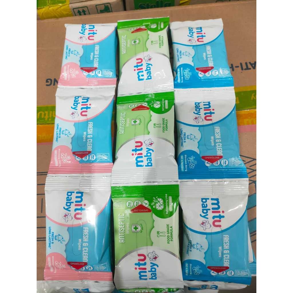 Jual Mitu Baby Tissue Pink Blooming Cherry, Blossom Berry, refreshing ...