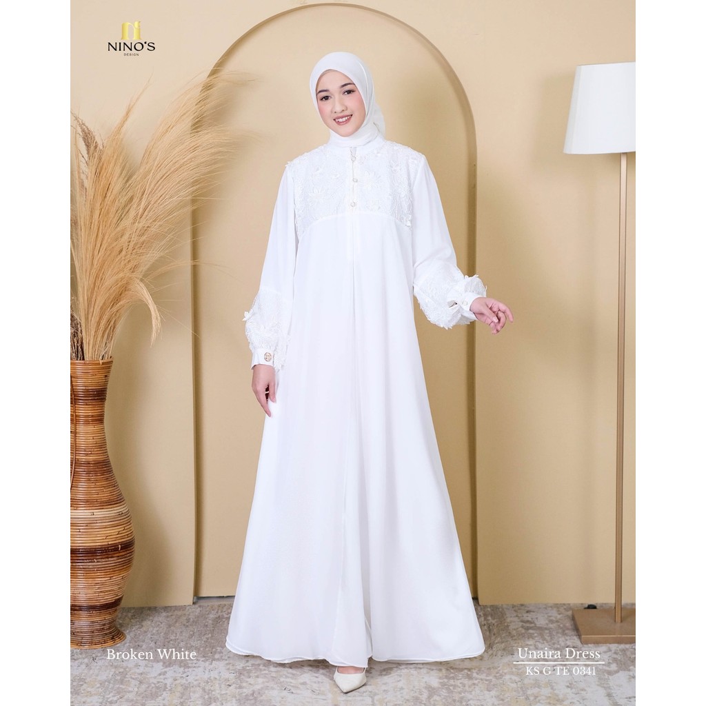 Jual Unaira Dress By Ninos Design | Shopee Indonesia