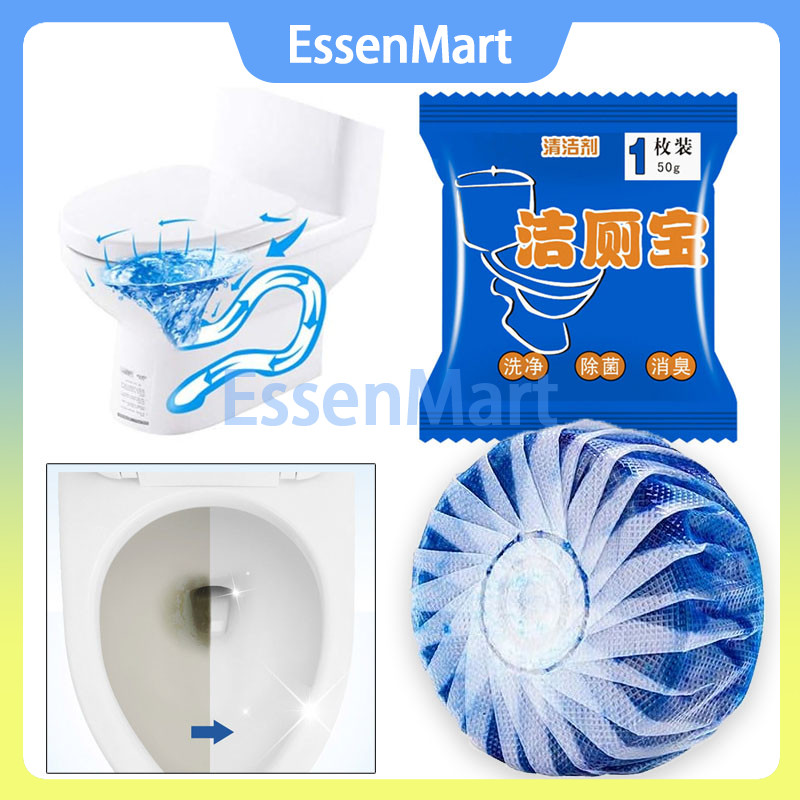 Jual Tablet Biru Pembersih Toilet / Penyegar Kloset / Penyegar Kloset ...