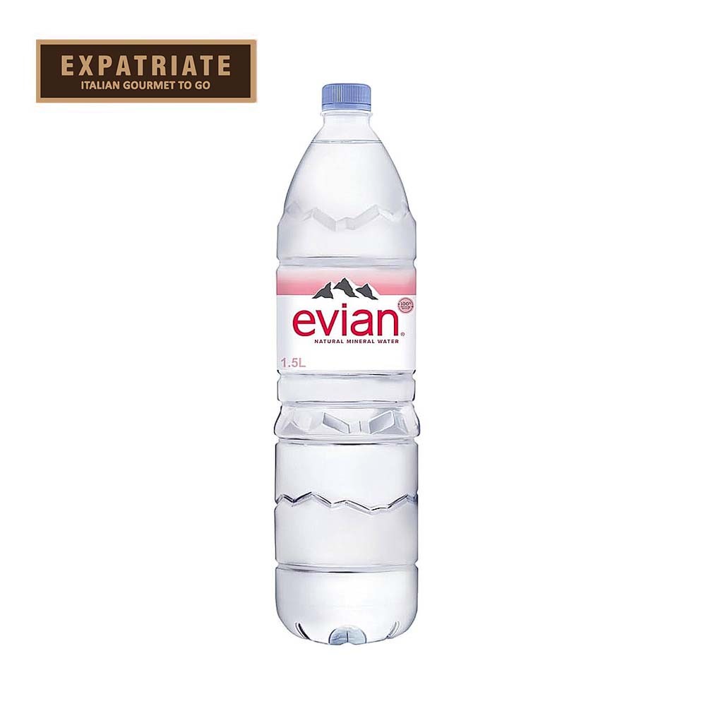 Jual Evian Natural Mineral Water PET 1.5L | Shopee Indonesia