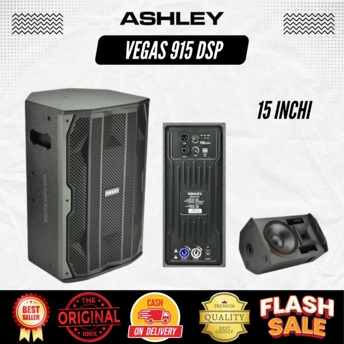 Jual Speaker Aktif Ashley Vegas 915 DSP Original Produk | Shopee Indonesia