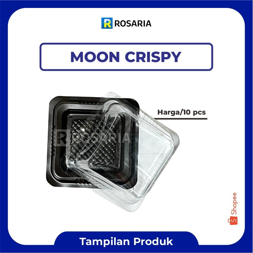 Jual [ 10 pcs ] MIKA MOON CRISPY Merk MMP Mochi Plastik Cake Kue Jajan ...
