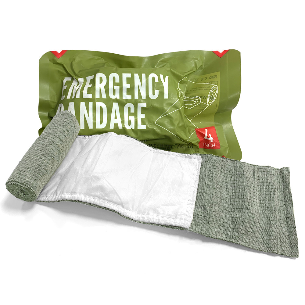 Jual 4/6in Israeli Bandage Wound Dressing Emergency Israel Bandage ...