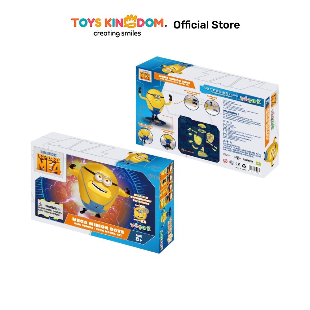 Jual Toys Kingdom Yolopark Despicable Me 4 Action Figure Mega Minion ...