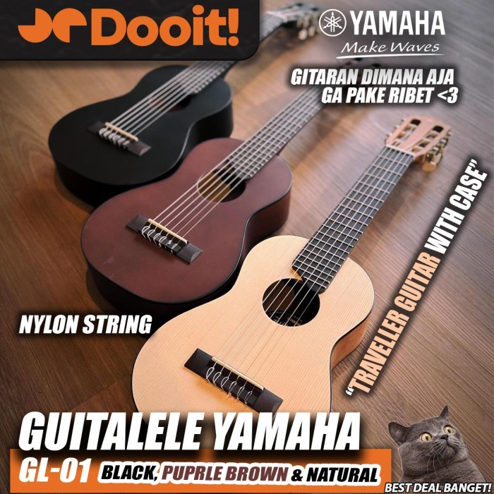 Jual YAMAHA GL1 GL-1 GL 1 Gitarlele Guitalele Gitar Acoustic Akustik Mini ORIGINAL, Pilih Warna ...