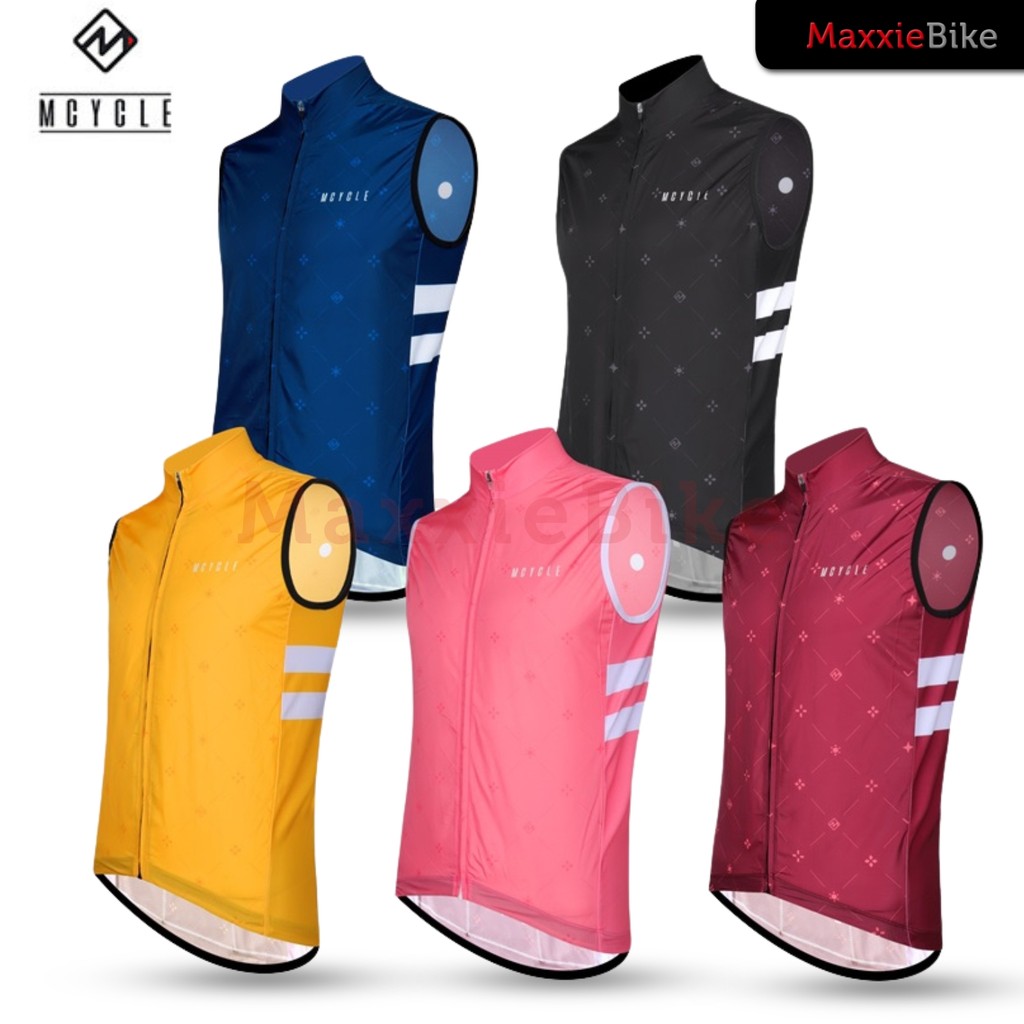 Jual MCYCLE MY048 Rompi Sepeda Men Cycling Vest Jacket Windproof ...