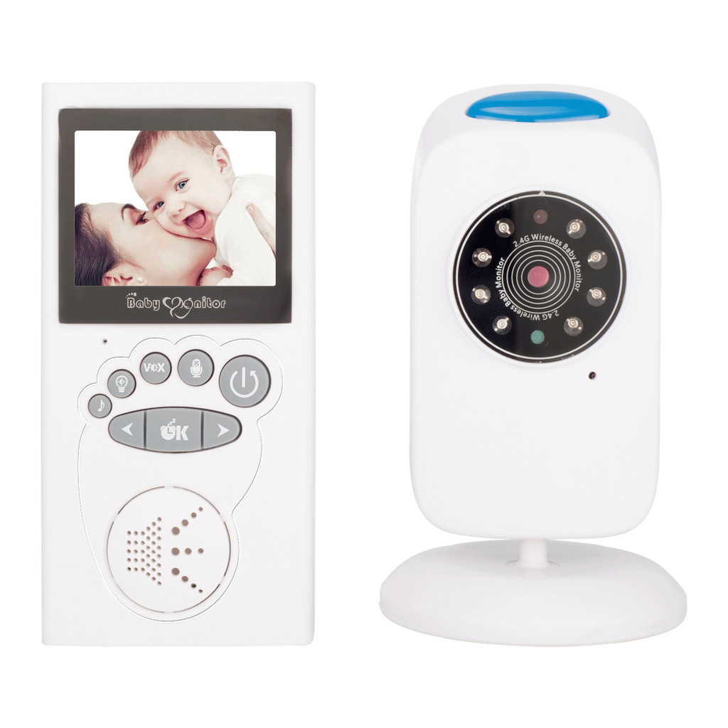 Jual 2.0Inch Wireless Long Distance Digital Baby Monitor Temperature ...