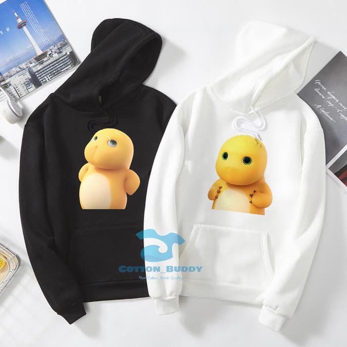 Jual SWEATER HOODIE PREMIUM DINO KUNING YELLOW DINOSAUR CHUBBY DINO ...