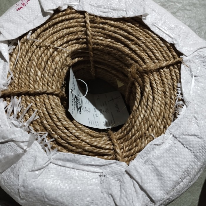 Jual 1 Roll Tali Tambang 4mm Manila Rope Goni Dadung Tampar | Shopee ...