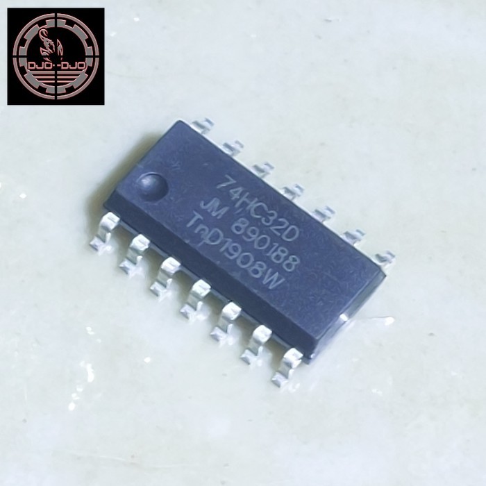 Jual 74HC32D Sop-14 SMD 74HC32 SN74HC32D IC Quad 2-Input Gate CMOS HC32 TTL - 5 pcs | Shopee ...