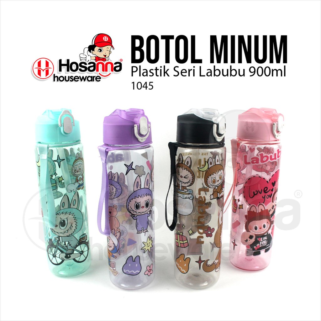 Jual Botol Minum Anak Karakter Labubu 1045 / Tumbler Anak 900 ml | Shopee Indonesia