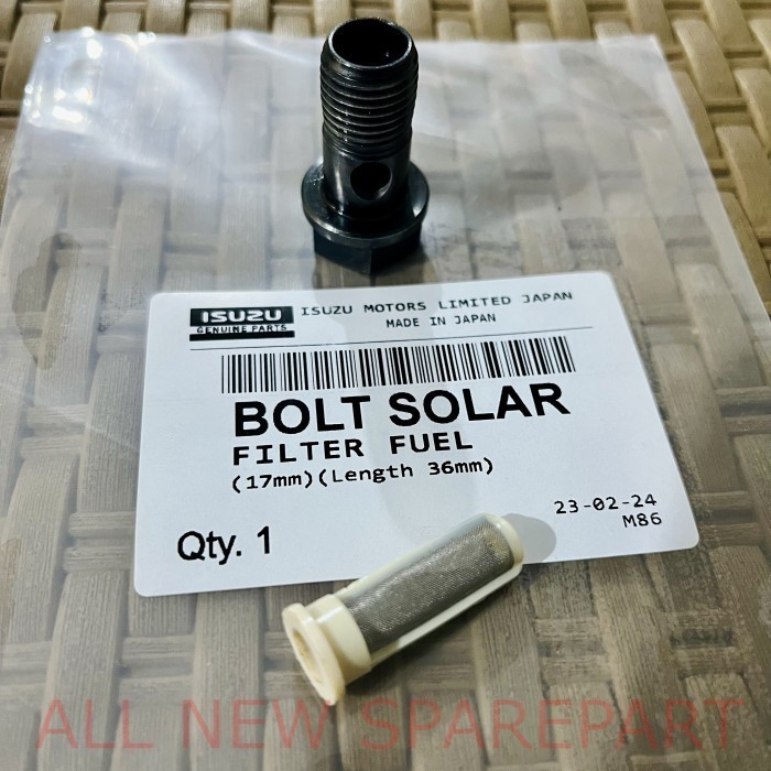 Jual Baut Solar Bolt Solar + Saringan Solar Original ISUZU TRAGA ELF ...