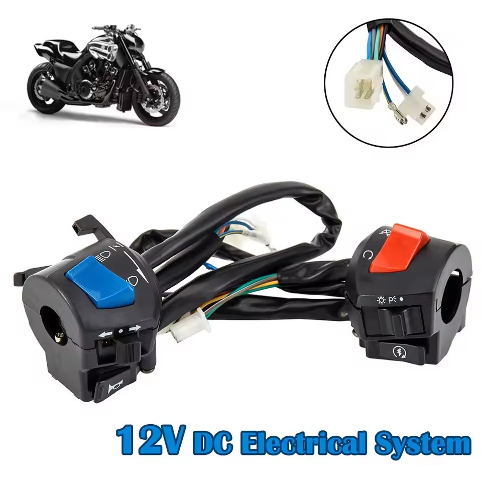 Jual Set Sakelar Stang Motor/Universal/Mudah Dipasang dan Diganti ...