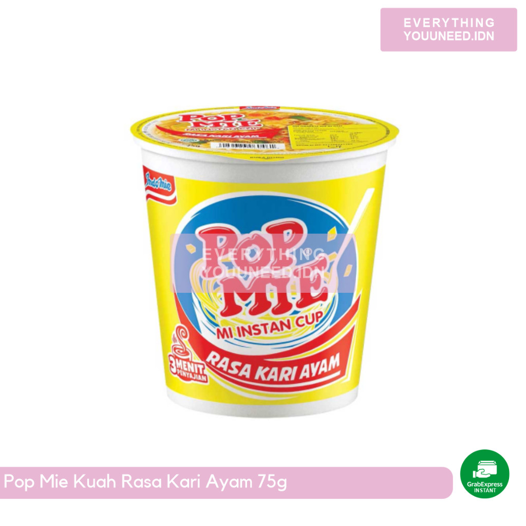 Jual Pop Mie Rasa Kari Ayam 75 Gr | Shopee Indonesia