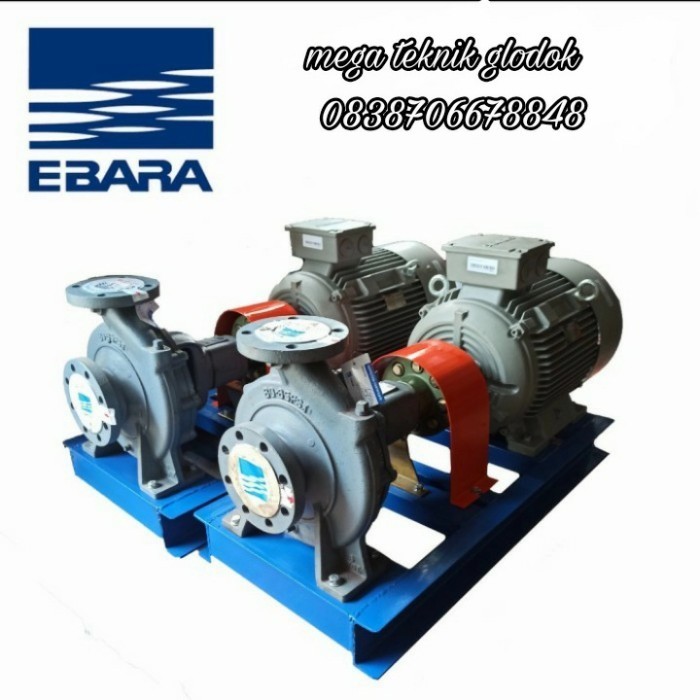 Jual POMPA EBARA 100X80 FSJA MECHANICAL SEAL SIEMENS 45 KW 2 POLE 380 VOLT | Shopee Indonesia