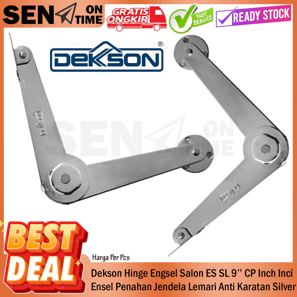 Jual DEKSON Engsel Salon Sikutan Es Sl 5 9” Cp In Inci Inch Inchi ...