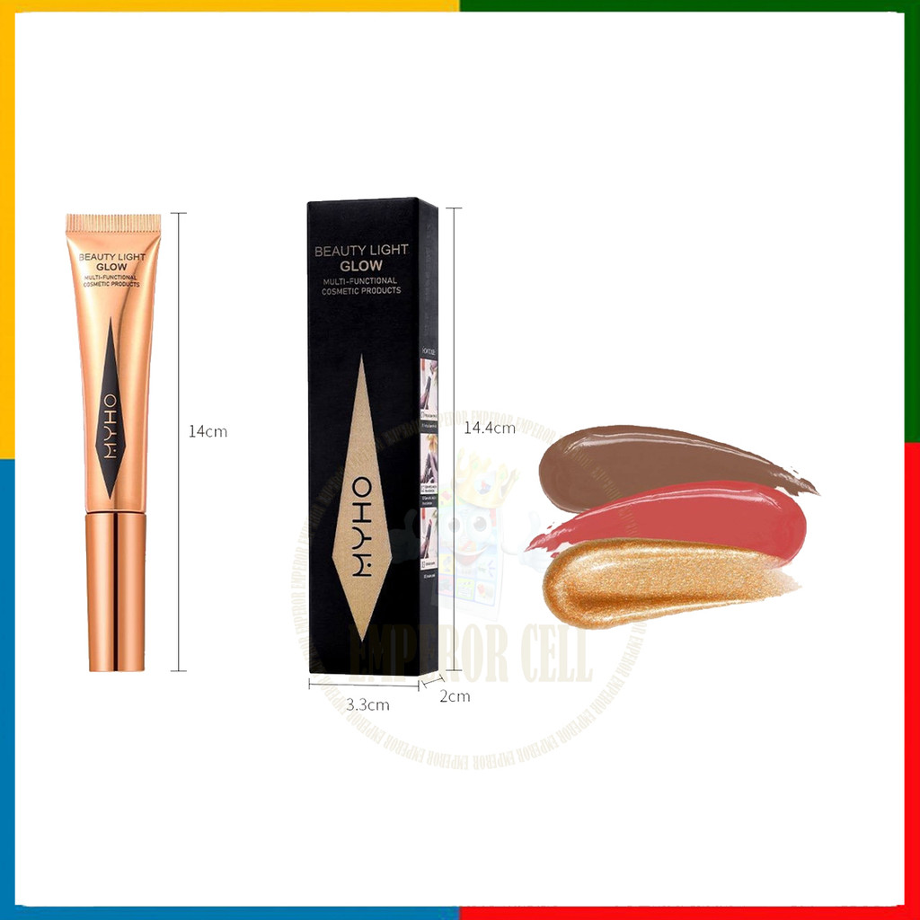 Jual MYHO Highlighter Blush Multi-Funtional Make up pen Liquid Contour ...