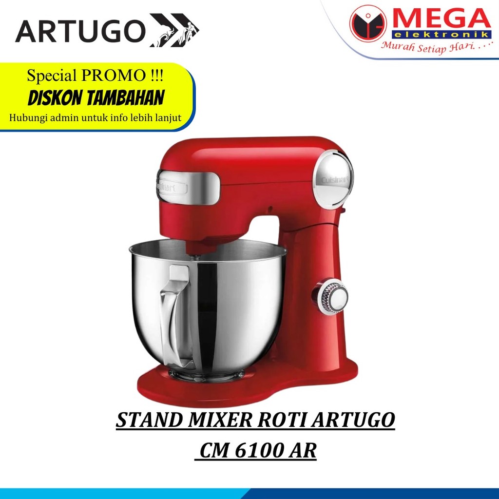Jual Stand Mixer ROTI ARTUGO CM 6100 AR | Shopee Indonesia