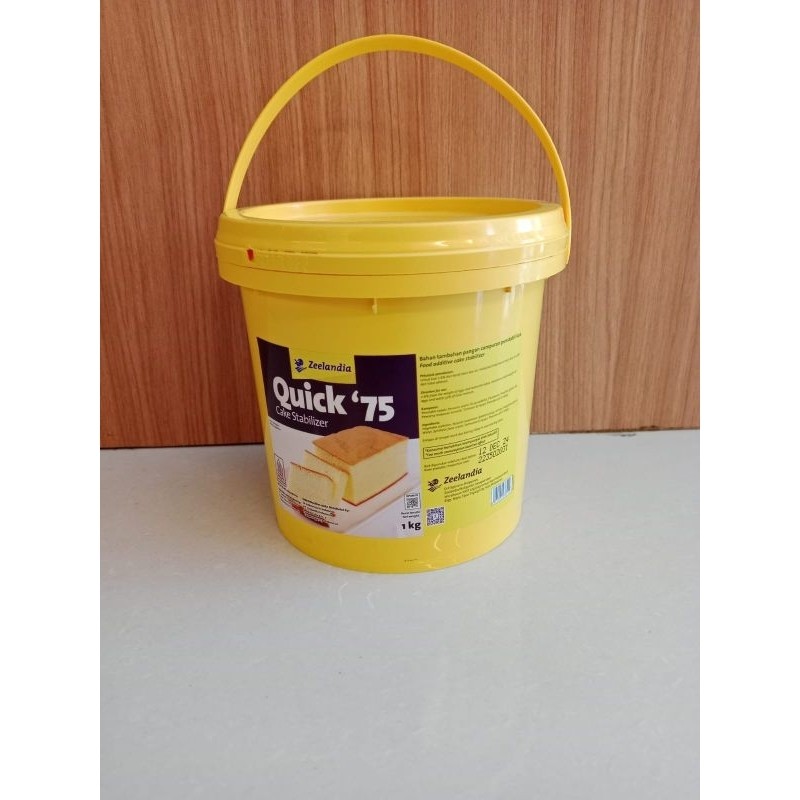 Jual Quick 75 Kemasan 1kg/Penstabil Kue dan Cake/ Sp Zeelandia | Shopee ...