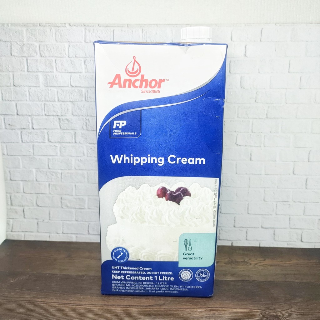 Jual ANCHOR WHIPPING CREAM 1 LTR | Shopee Indonesia