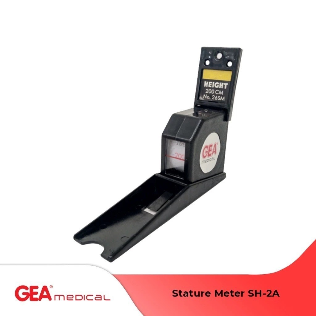 Jual GEA Stature Meter SH-2A Alat Pengukur Tinggi Badan Manual | Shopee ...