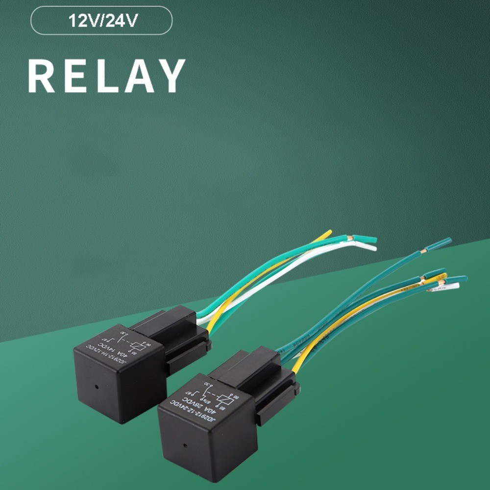 Jual 12V 24V Automotive Relay Auto Accessories High Quality 20A 40A ...