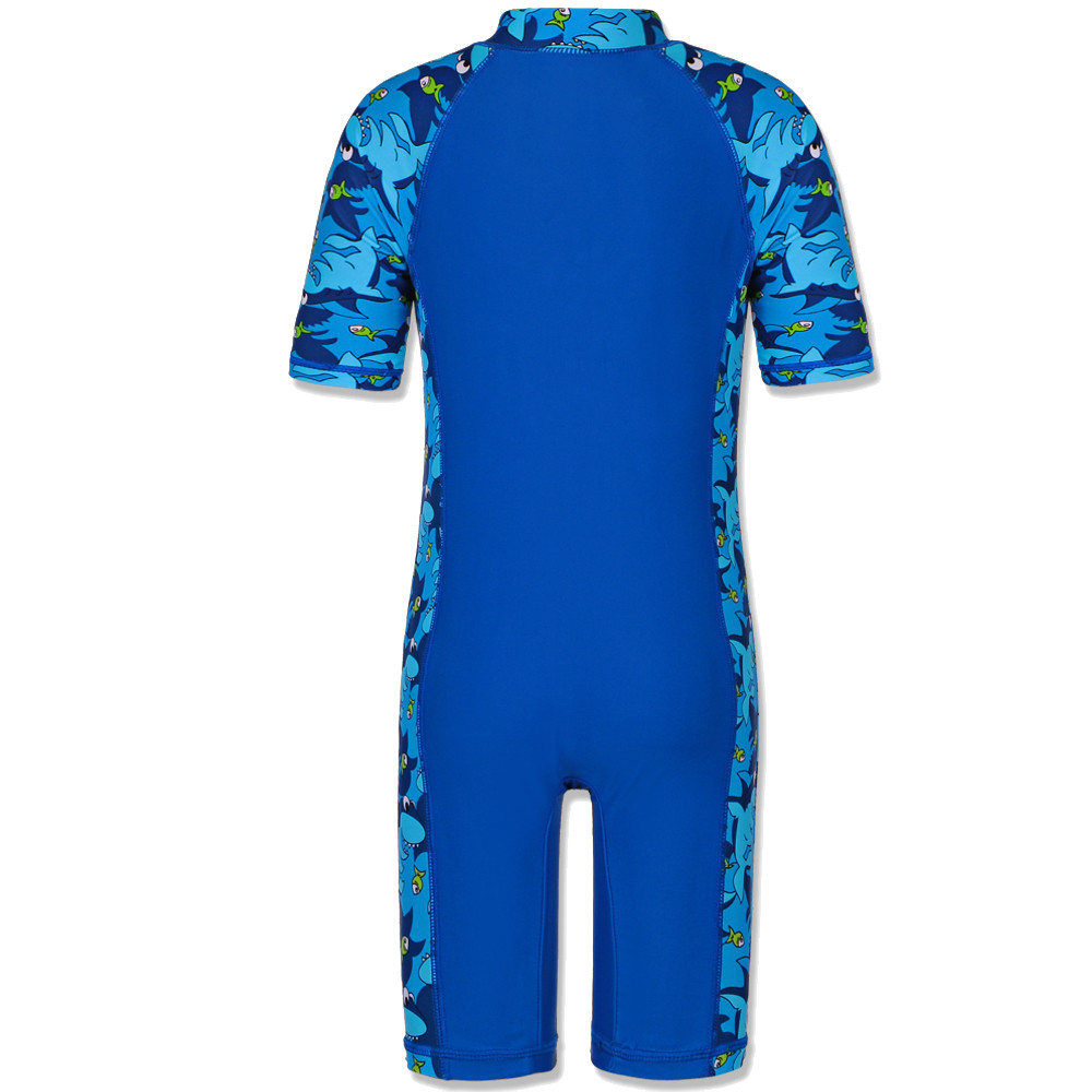 Jual Shark Character Kids Swimwear (UPF50+) Swimsuit One Piece Boy ...
