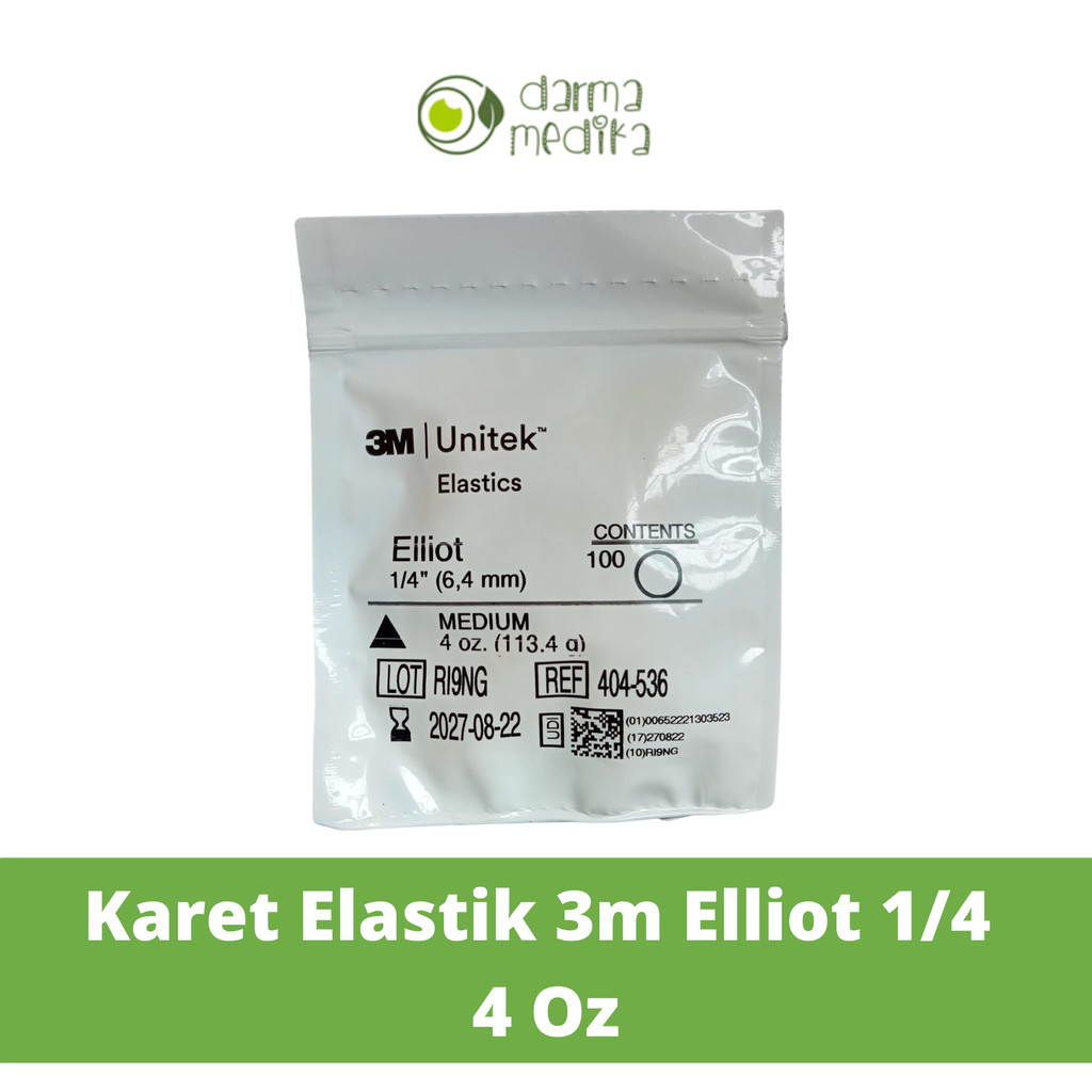 Jual Karet Elastik 3M Elastic Elliot 1/4 4 Oz | Shopee Indonesia