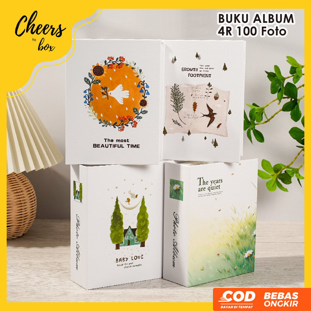 Jual Buku Album 4R 100 Foto Polaroid / Collection Book isi Foto 11 x 16 cm / Isi 50 Lembar ...