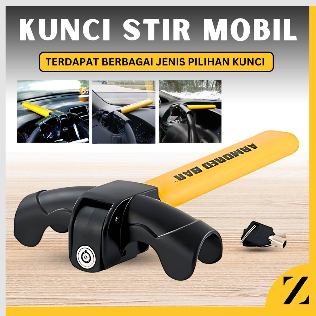 Jual Kunci Stir Mobil Stang Cagak Pedal Gas Seatbelt T Armored Baseball ...