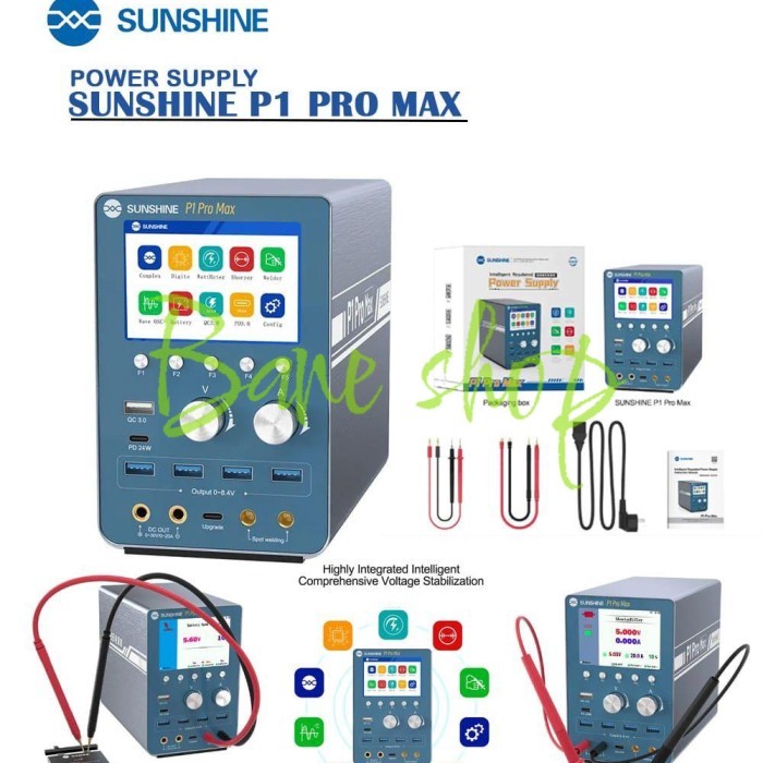 Jual POWER SUPPLY SUNSHINE P1 PRO MAX INTELLIGENT REGULATED POWER ...