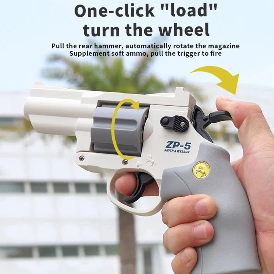 Jual ZP- 5 Glock Soft Bullet Toy Gun Foam Ejection Toy Foam Darts ...