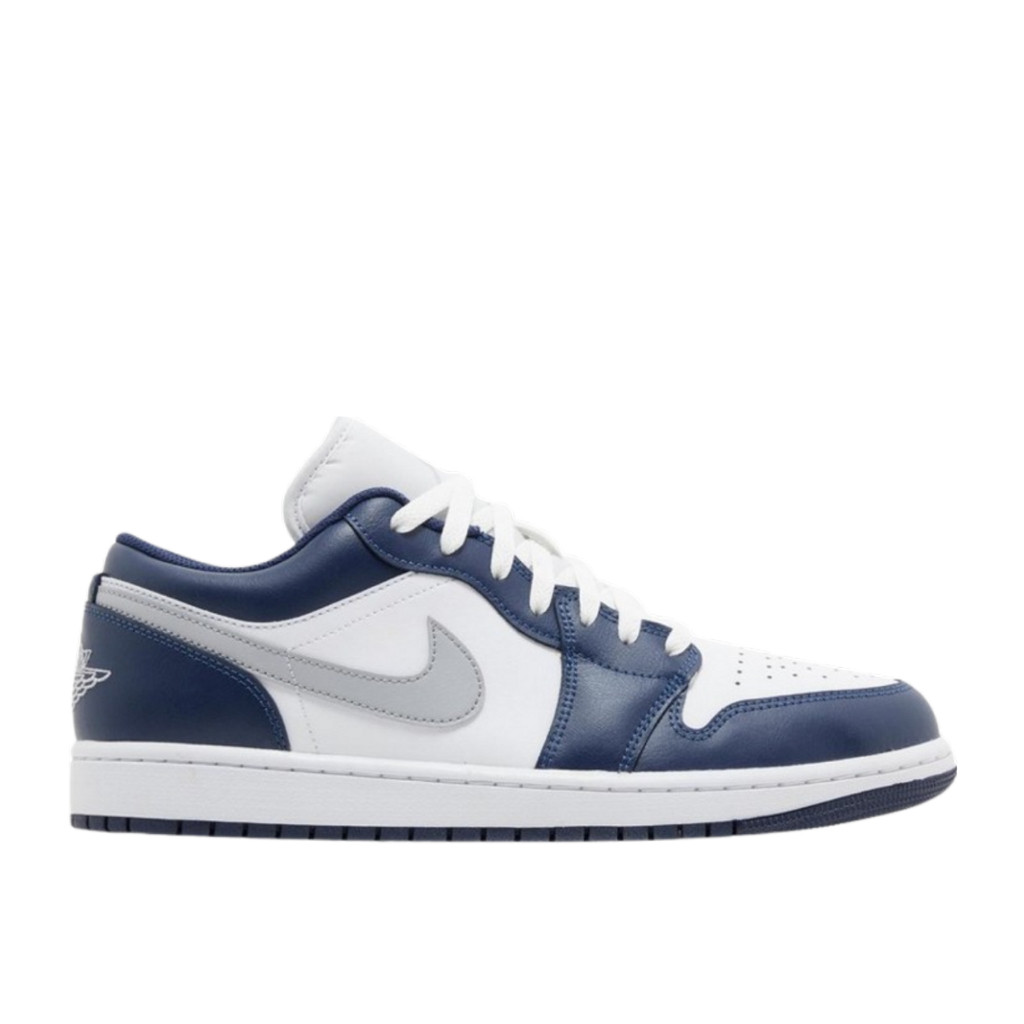 Jual Asli & Ready Air Jordan 1 Low Midnight Navy | Shopee Indonesia