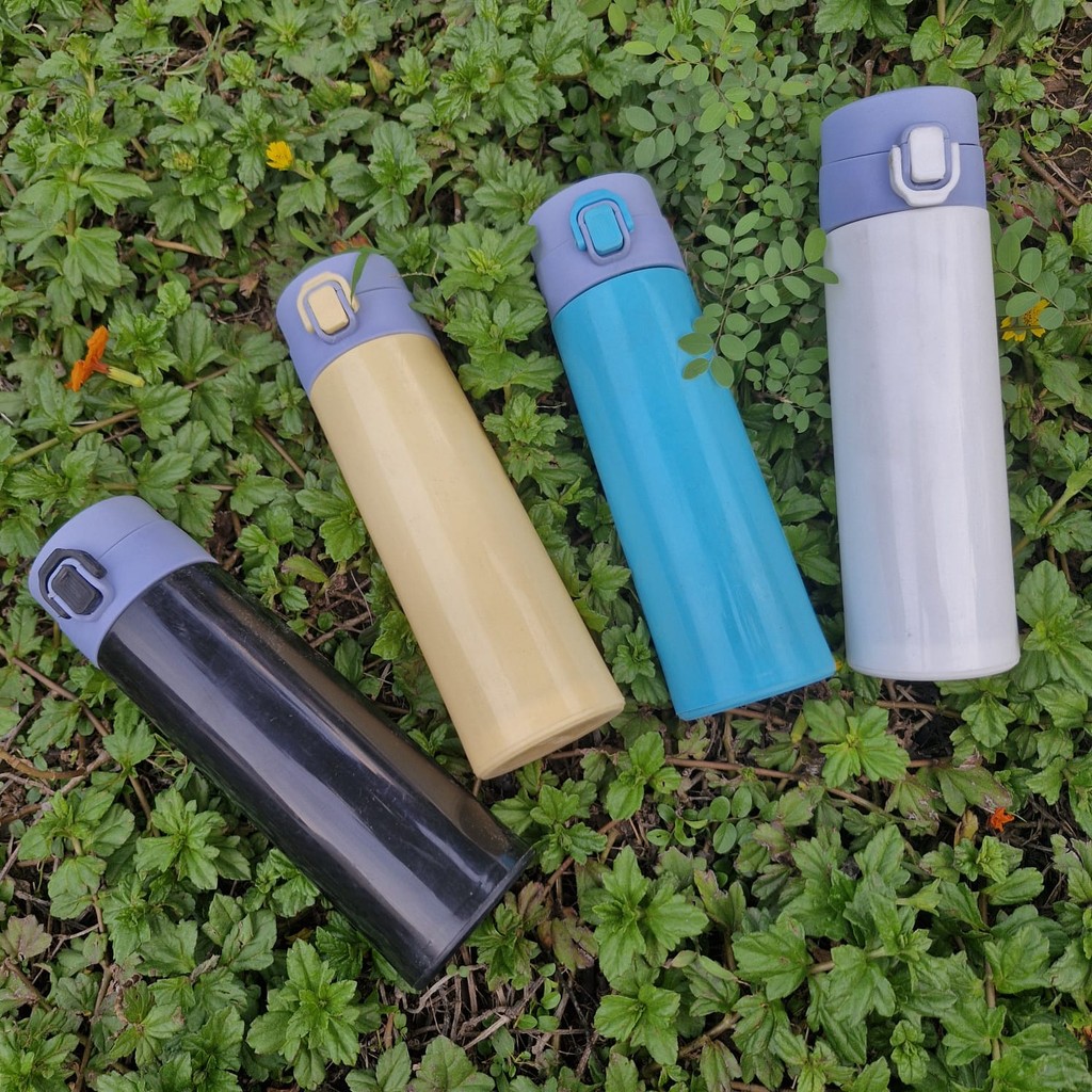 Jual TUMBLER BOTOL KACA KANCING POLOS SOUVENIR HAMPERS TERMOS TUMBLER GLASS BOTOL MINUM KACA ...