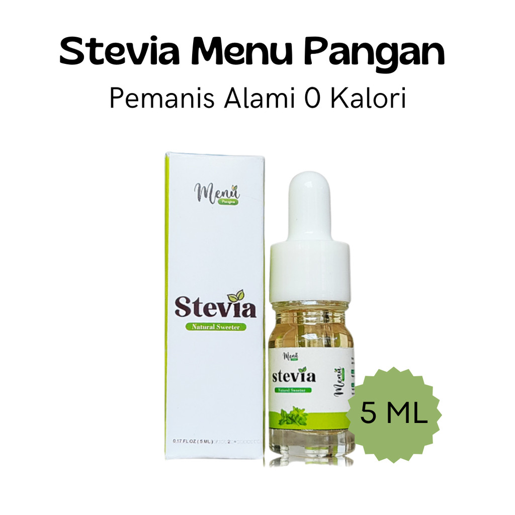 Jual STEVIA TETES Natural Sweetener Original 5ml - Gula Diabetes Stevia ...